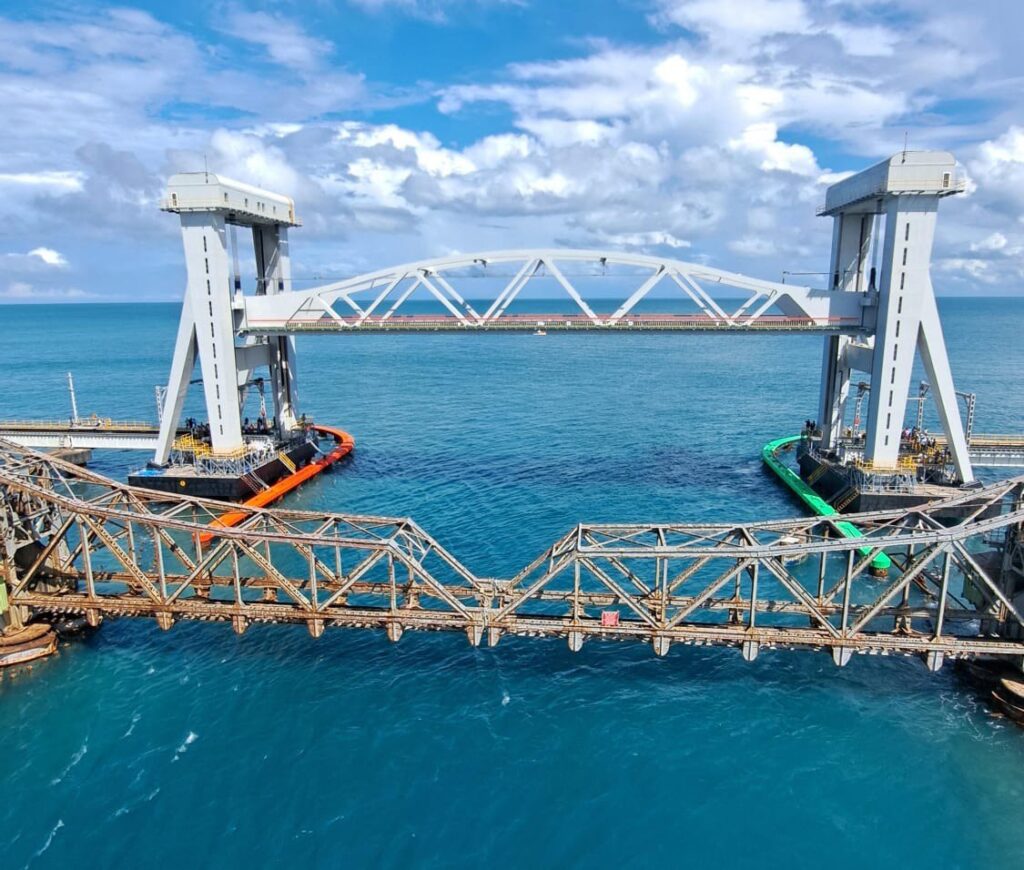 Engineering Marvel of Indian Railways: The Iconic Pamban Bridge - The ...