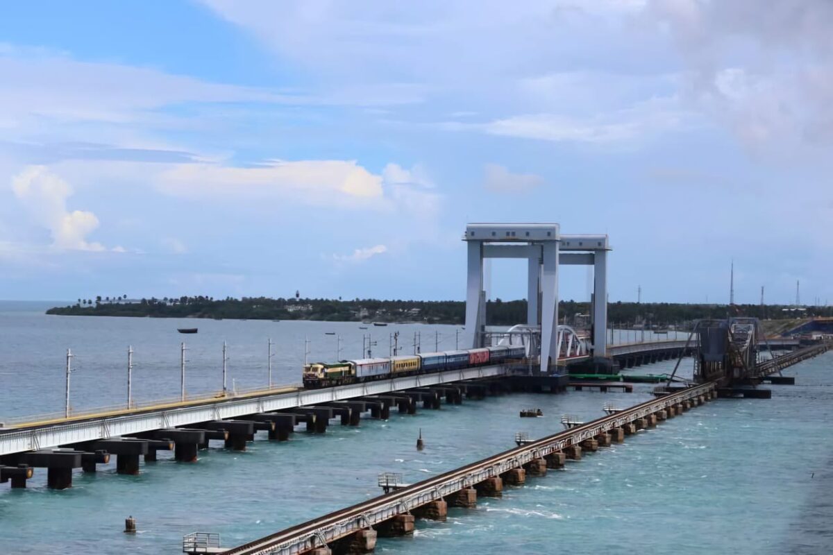 Engineering Marvel of Indian Railways: The Iconic Pamban Bridge - The ...