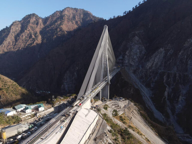 Anji Bridge — India’s First Cable-Stayed Railway Bridge Connects ...