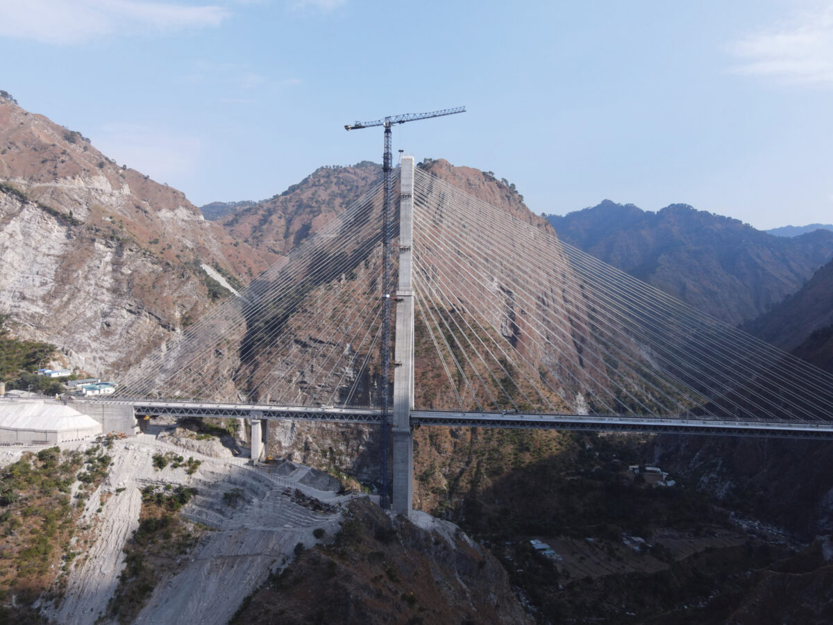 Anji Bridge — India’s First Cable-Stayed Railway Bridge Connects ...