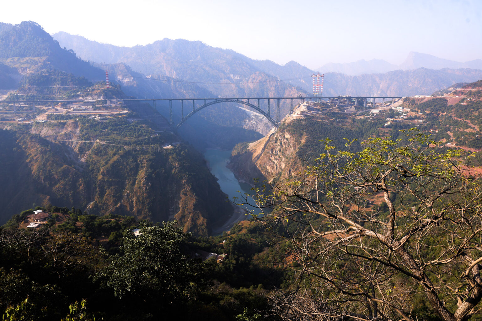 Chenab Bridge — World’s Highest Rail Bridge, Arch Bridge to Buoy Valley ...